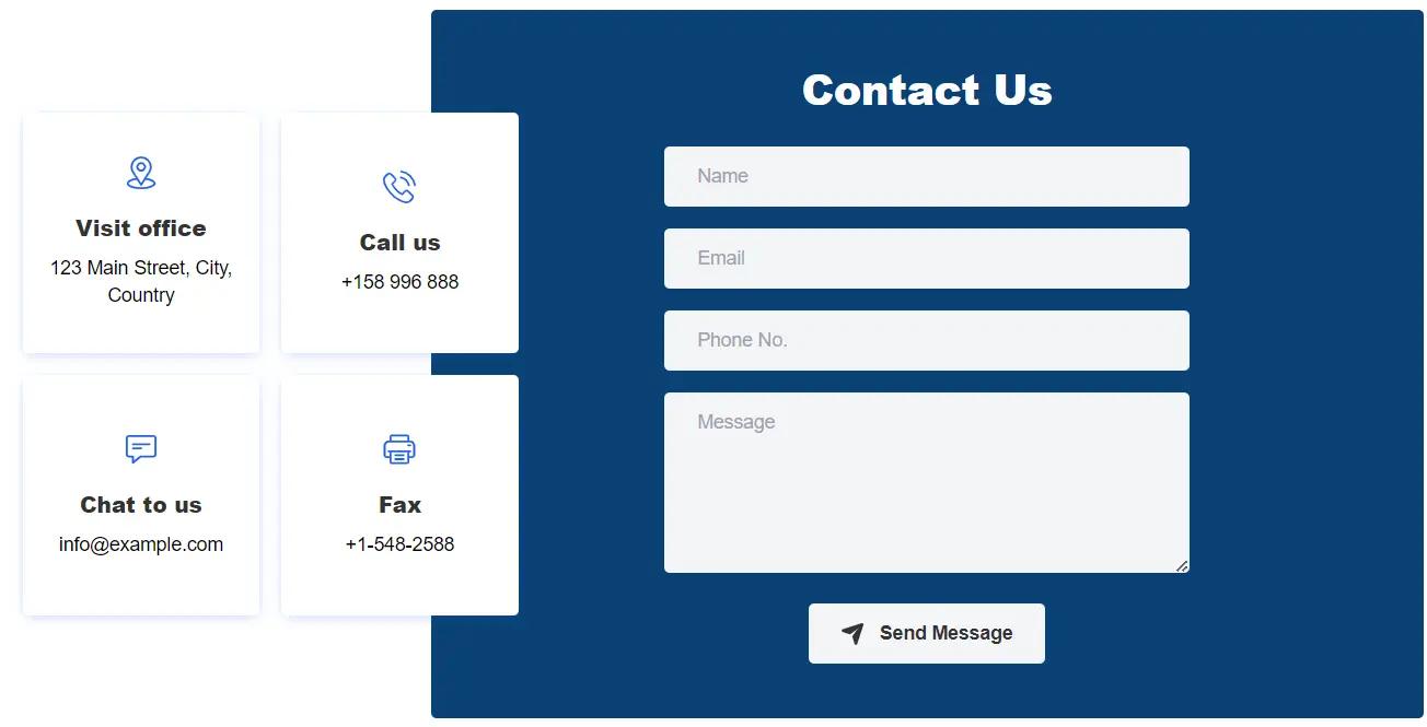 Tailwind UI Components and Blocks | ReadymadeUI